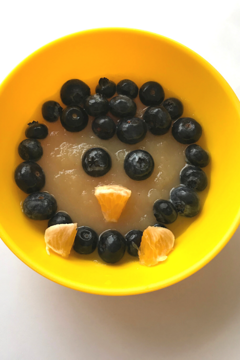 Penguin Craft and Healthy Snack for Kids - Mama of Minis