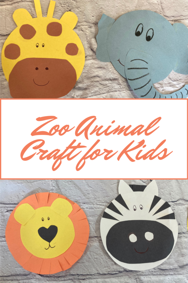4 Fun Paper Zoo Animal Crafts for Kids