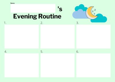 Free Customizable Visual Schedules for Toddlers