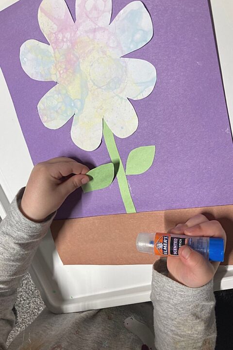 Parts of a Flower Craft for Kids - Mama of Minis