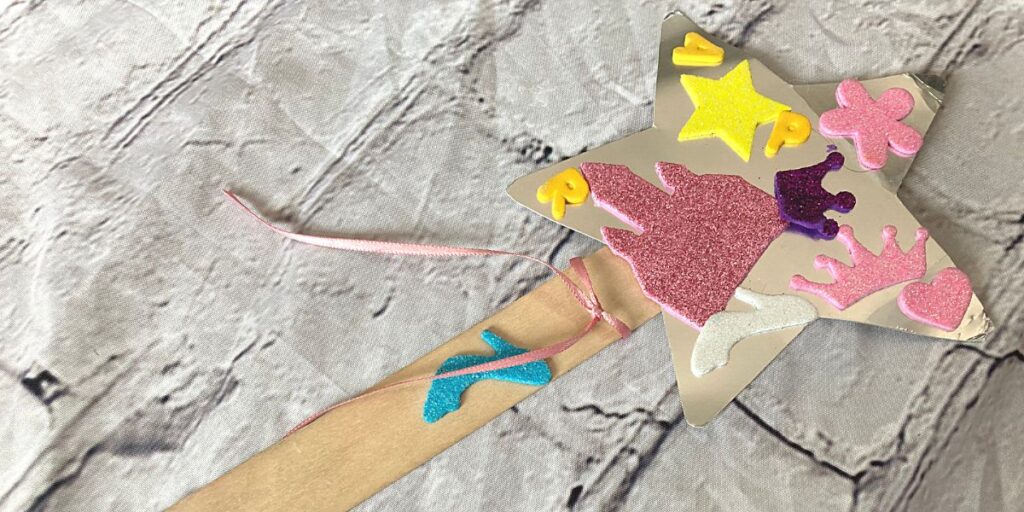 Princess Wand Craft for Kids - Mama of Minis