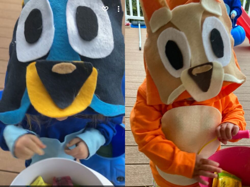 DIY Bluey Costume for Kids - Mama of Minis