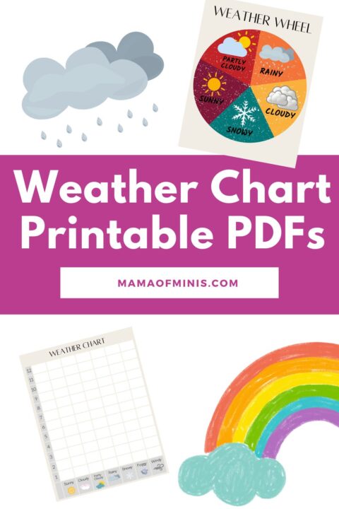 Free Printable Weather Chart PDFs for Kids