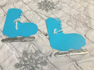 Ice Skate Craft for Kids - Mama of Minis