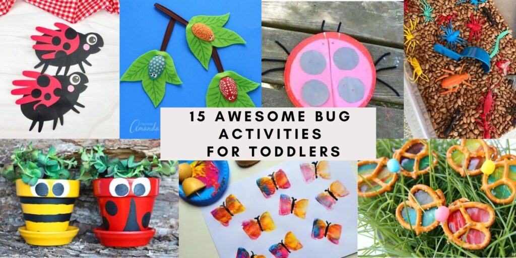 15 Awesome Bug Activities for Toddlers and Preschoolers - Mama of Minis