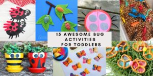 15 Awesome Bug Activities for Toddlers and Preschoolers - Mama of Minis