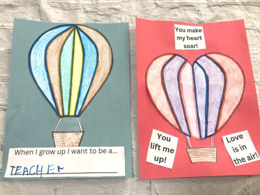 Free Hot Air Balloon Template Craft for Kids - Mama of Minis