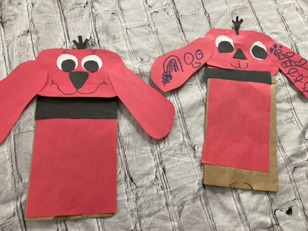 Clifford the Big Red Dog Craft - Mama of Minis