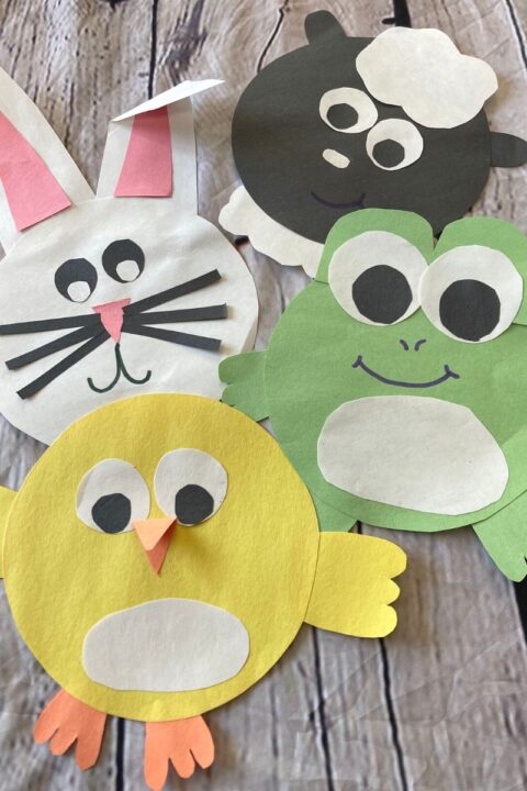 4 Cute and Easy Spring Animal Crafts for Kids