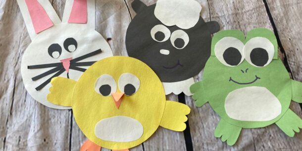 4 Cute and Easy Spring Animal Crafts for Kids