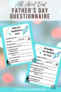 Free Printable Father's Day Questionnaire - 14 Fun Options