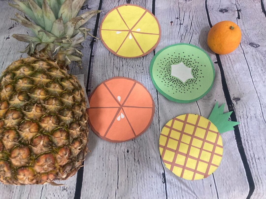 Easy Summer Fruit Crafts for Kids - Mama of Minis
