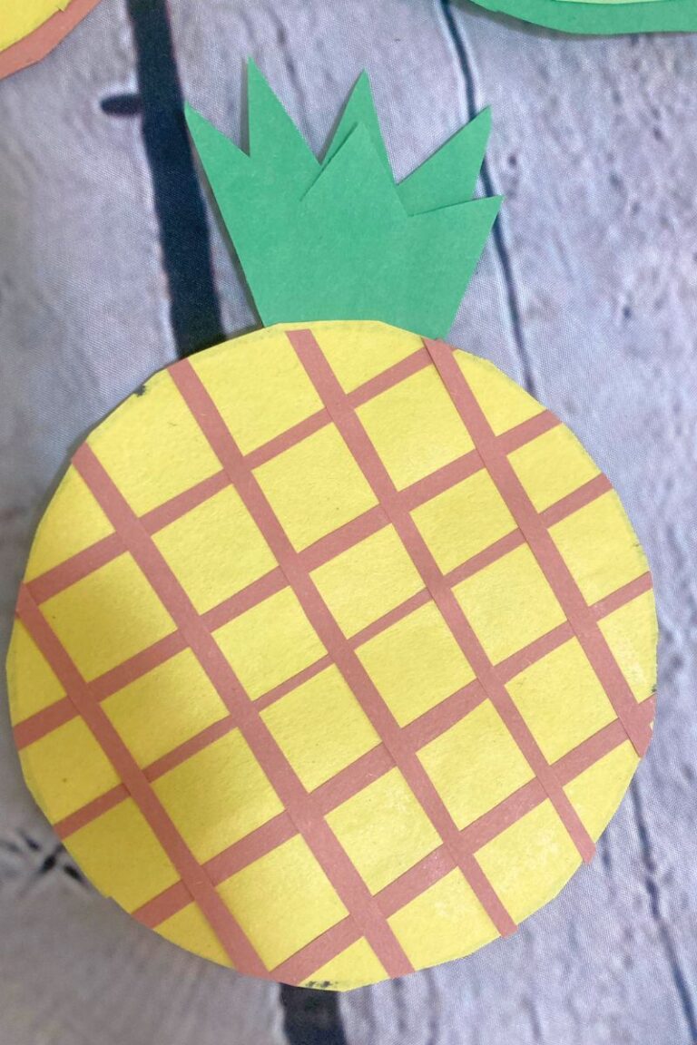 Easy Summer Fruit Crafts for Kids - Mama of Minis