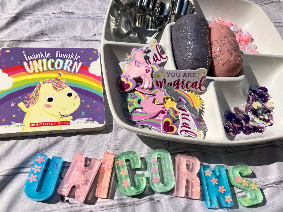 DIY Playdough Unicorn Kit - Mama of Minis