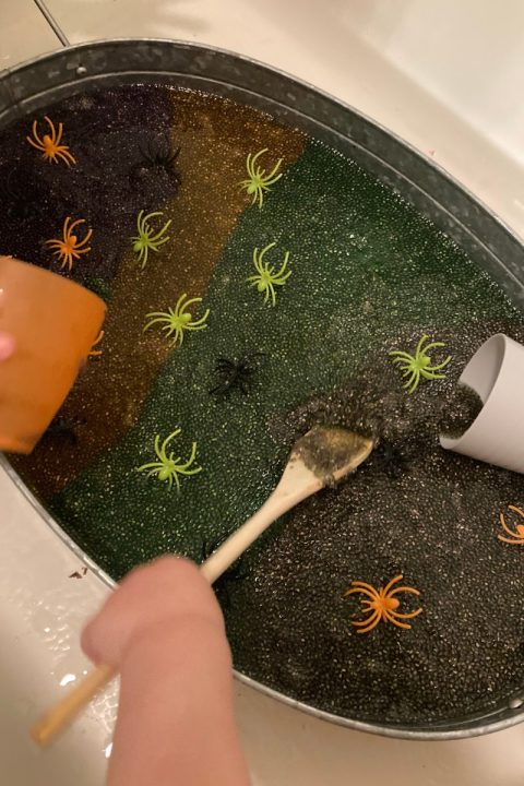 How to Make Chia Seed Sensory Play Slime