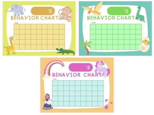 16 Helpful and Free Printable Behavior Charts