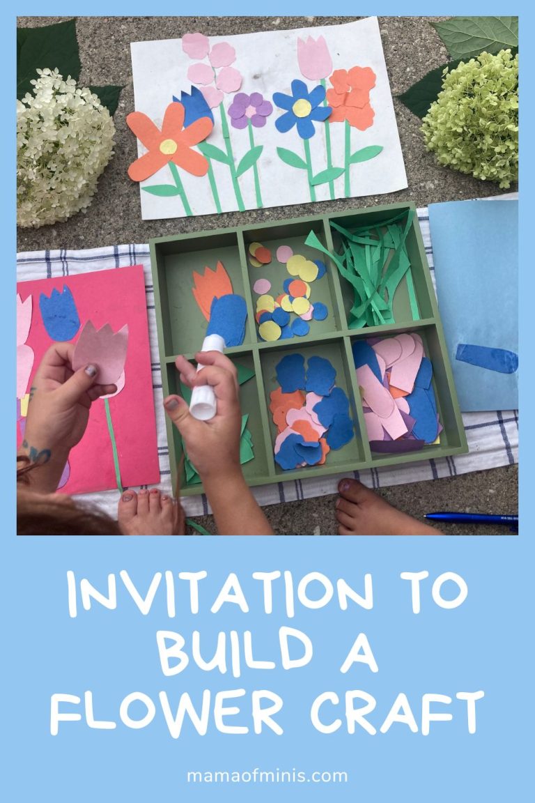 Fun and Colorful Build a Flower Activity for Kids