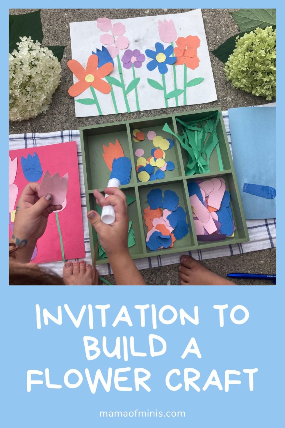 Fun and Colorful Build a Flower Activity for Kids