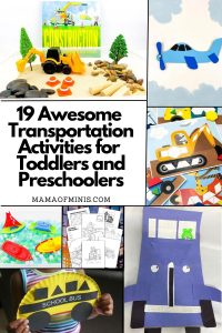 19 Awesome Transportation Crafts and Activities