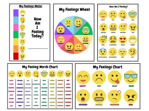 5 Fun and Free Printable Feelings Charts for Kids