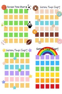 14 Fun and Free Printable Screen Time Charts for Kids