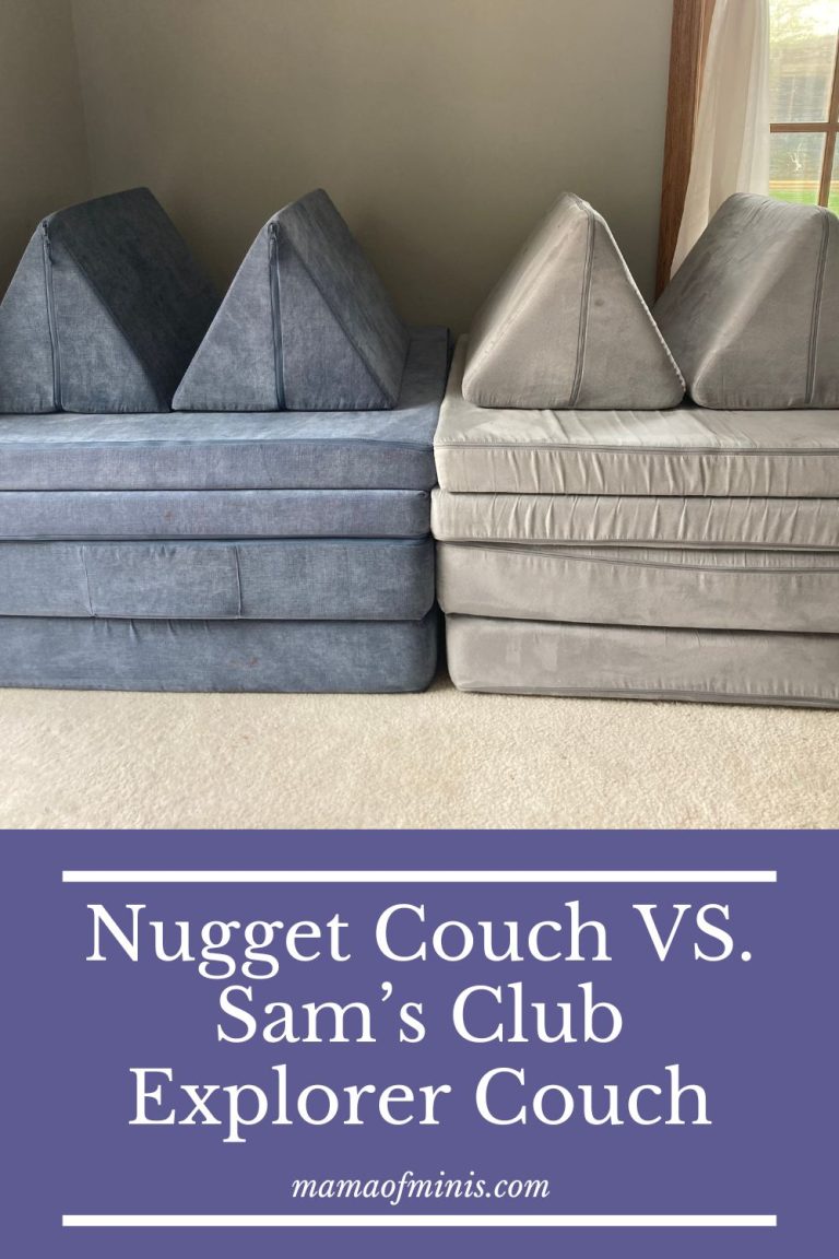 Nugget Couch Vs. Sam's Club Couch: Play Couch Reviews