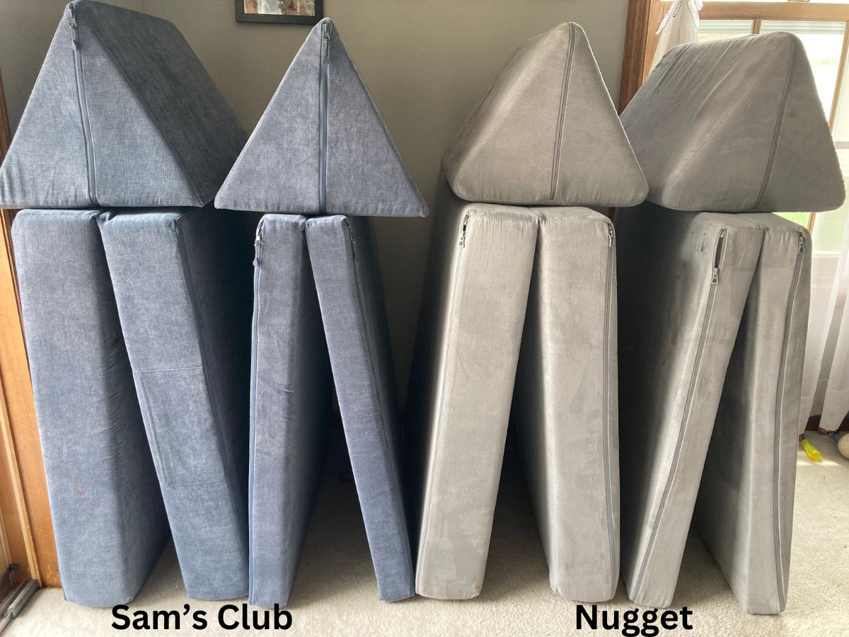 Nugget Couch Vs. Sam's Club Couch: Play Couch Reviews