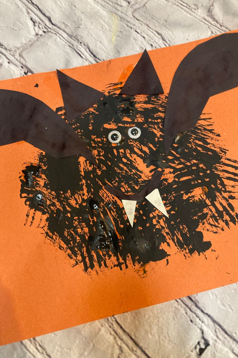 3 Cute Fork Painted Halloween Crafts