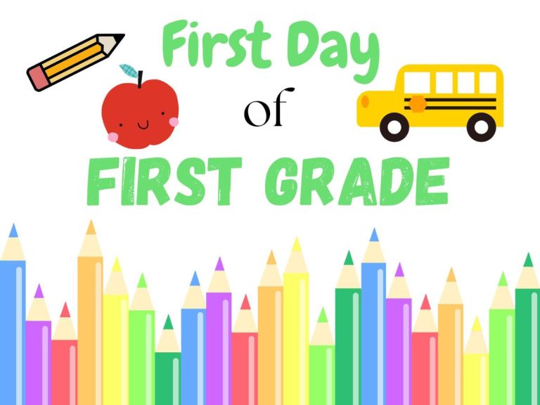 4 Cute and Free First Day of School Sign Printables
