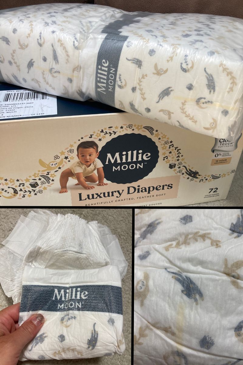 Softest Diapers for Babies: Millie Moon Diaper Review