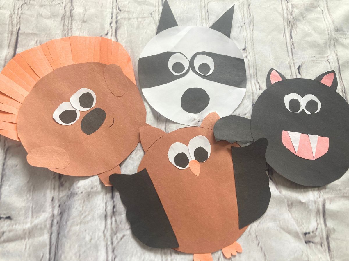 4 Fun and Adorable Nocturnal Animal Crafts for Kids