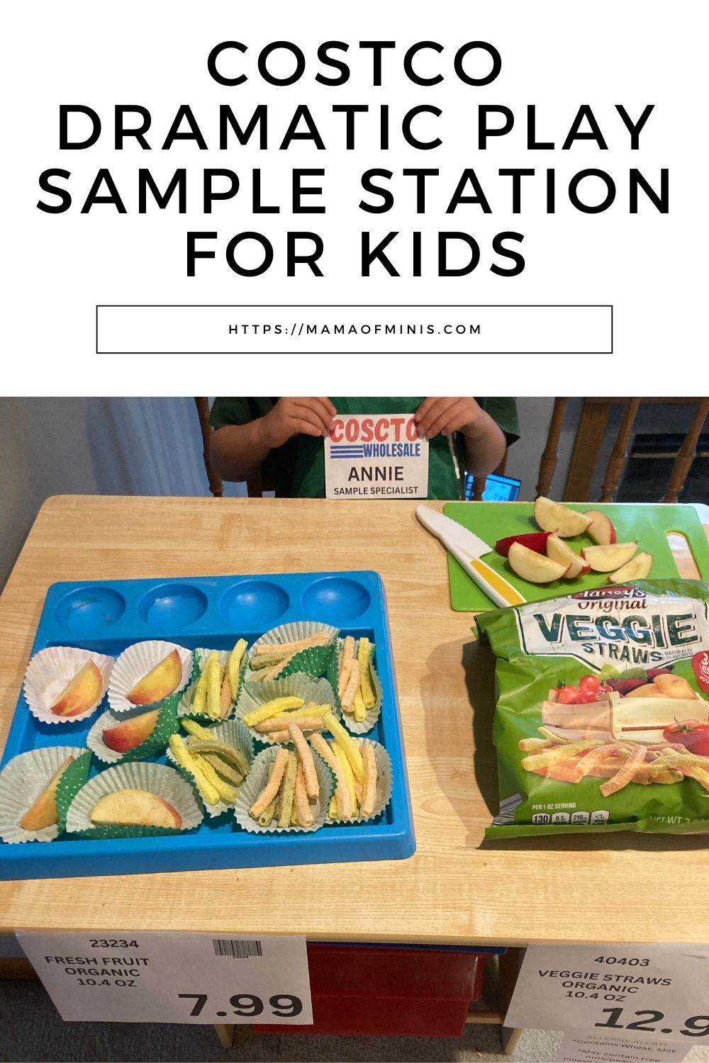 Costco Pretend Play and Free Printable