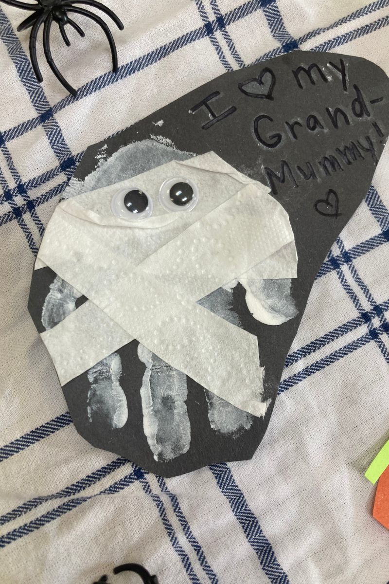 3 Fun Halloween Handprint Art Crafts for Babies and Toddlers