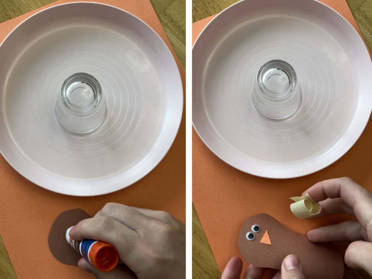 M&M Thanksgiving Turkey STEM Activity for Preschool