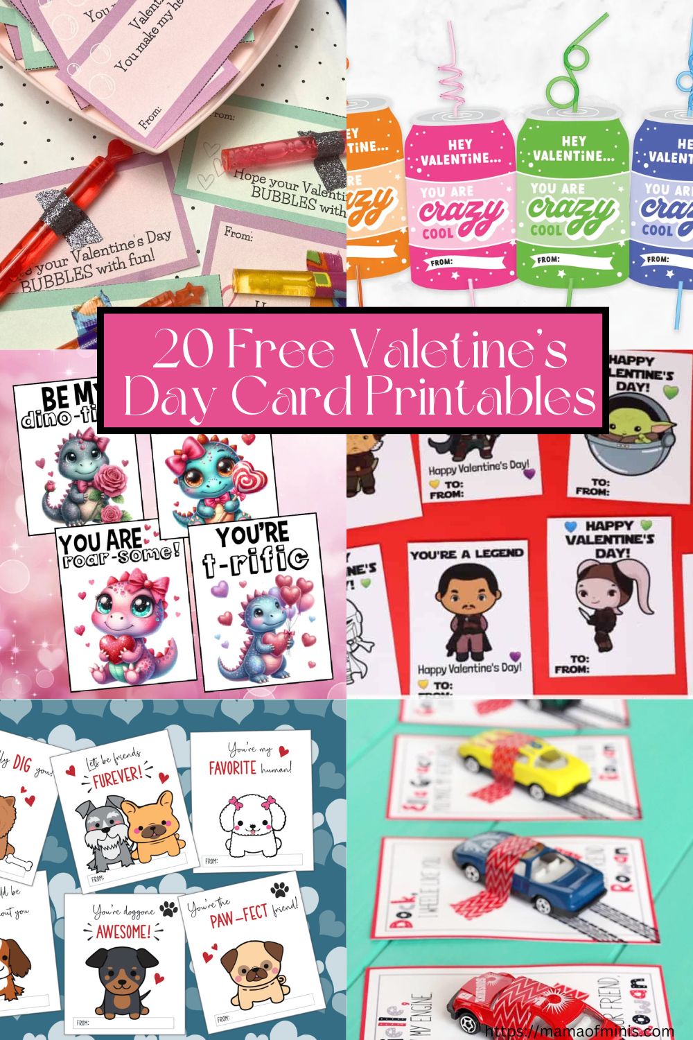20 Sweet and Free Printable Valentine's Day Cards