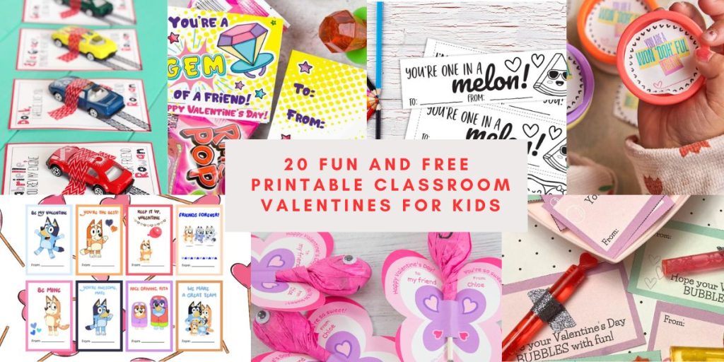 20 Sweet and Free Printable Valentine's Day Cards