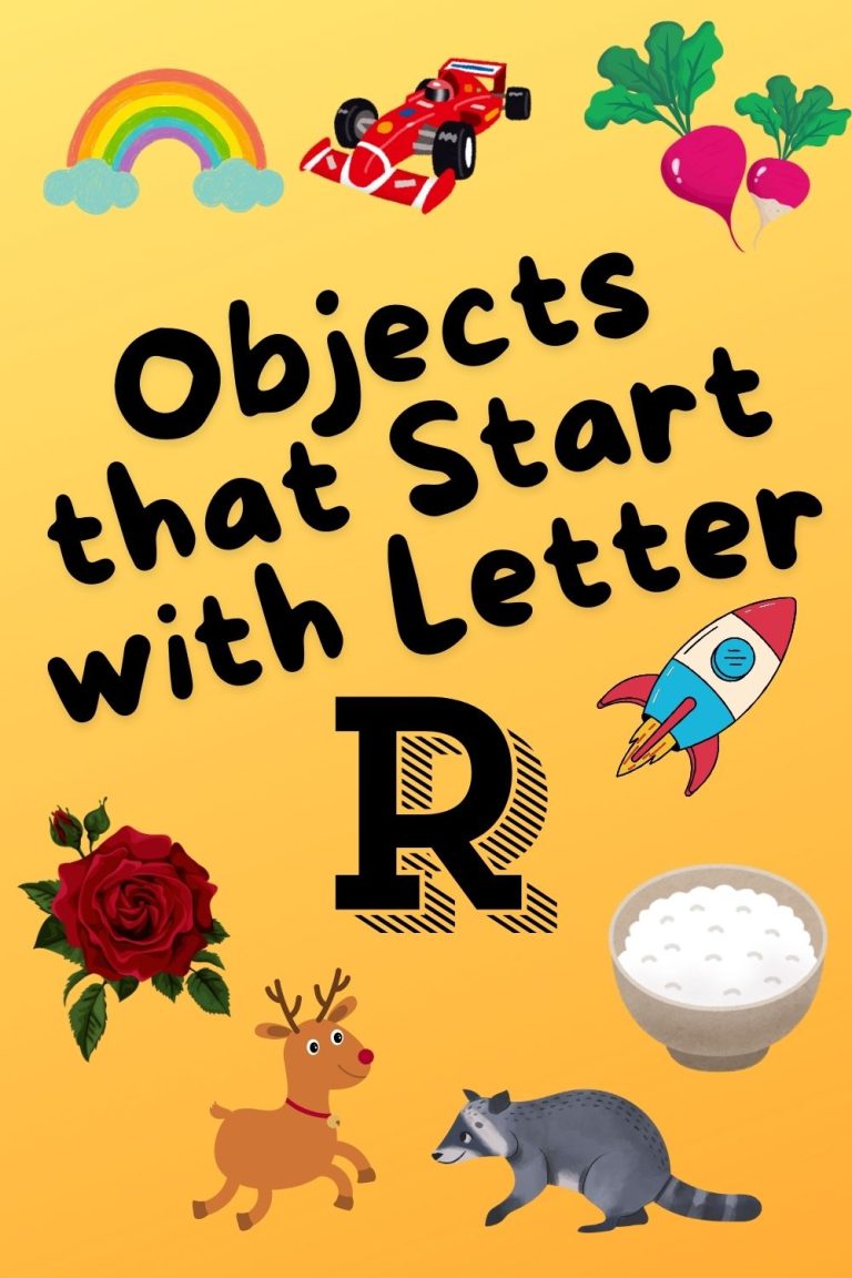 200+ Radiant Objects that Start with R