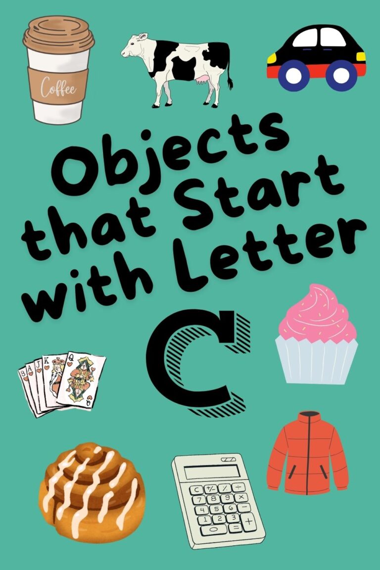 375 Objects that Start with C (for Children)