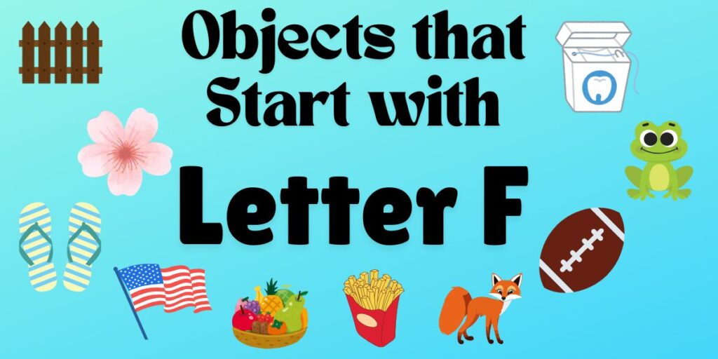 200+ Objects that Start with F (for Children)