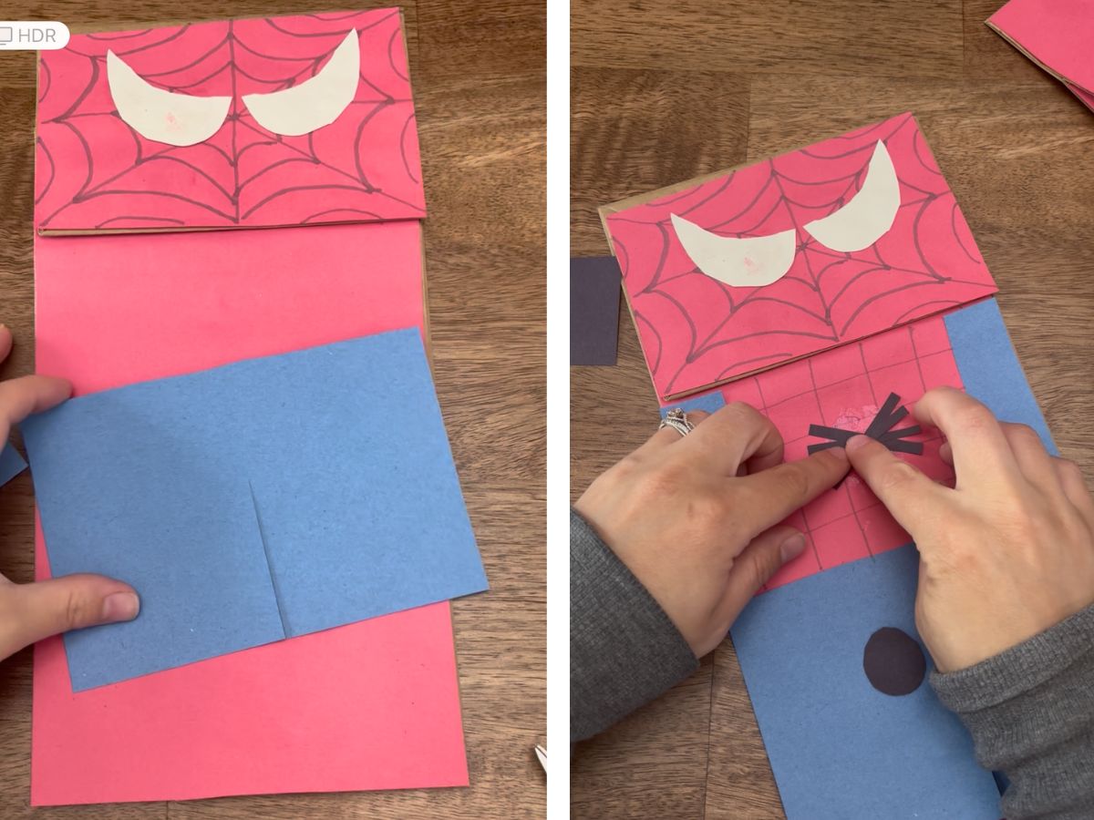 Superhero Spiderman Craft for Kids