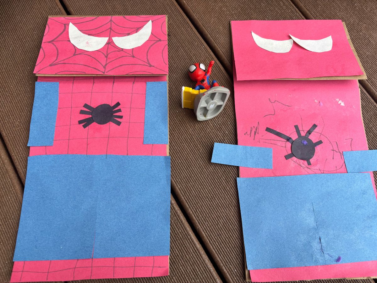 Superhero Spiderman Craft for Kids