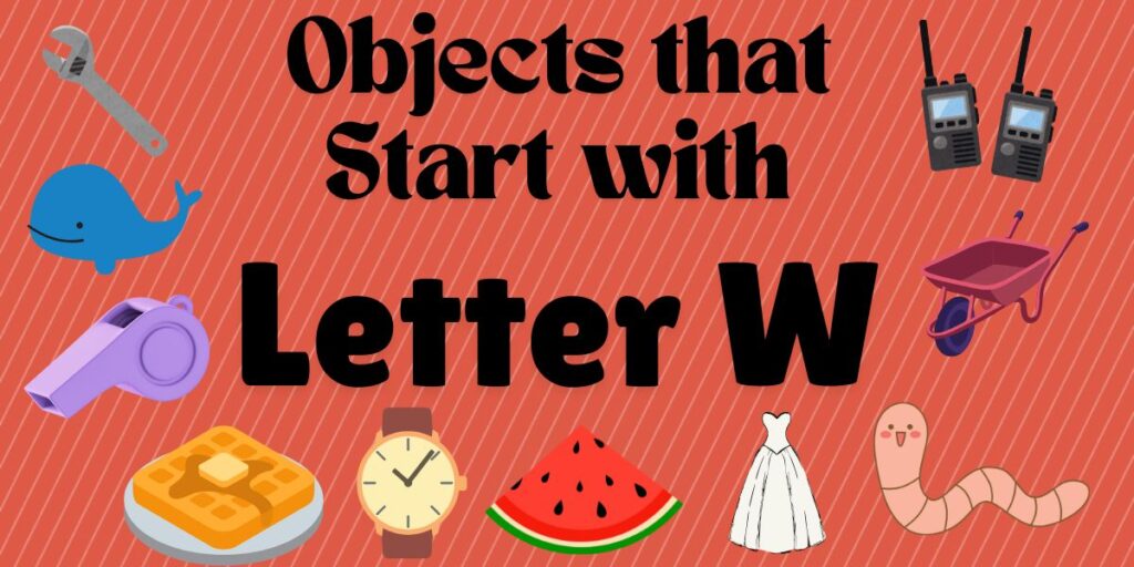 175+ Wonderful Objects that Start with W