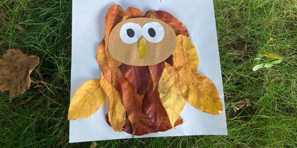 Leafy Fall Owl Craft For Kids