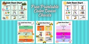 11 Free Printable Calm Down Charts for Kids