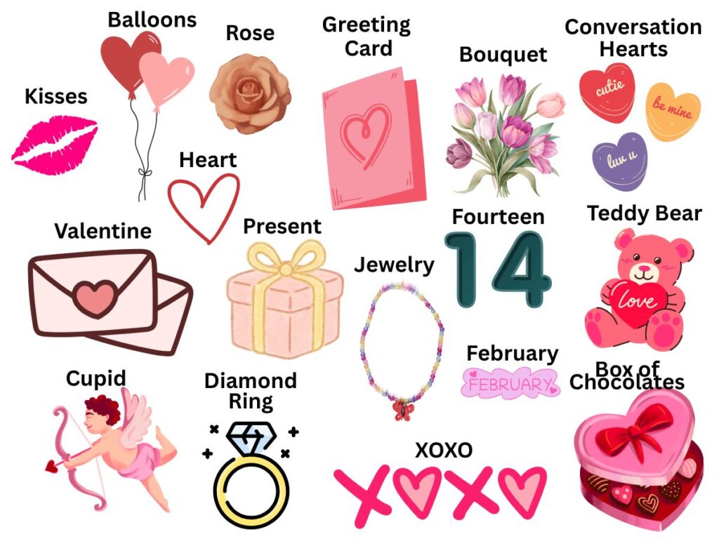 240+ Valentine's Day Words and Phrases for Kids