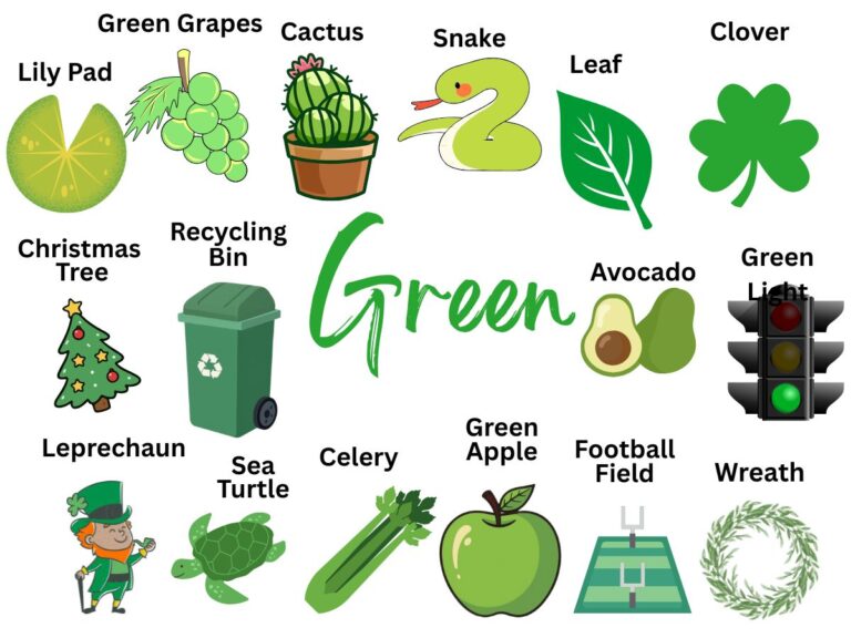 150+ Great Things that are Green