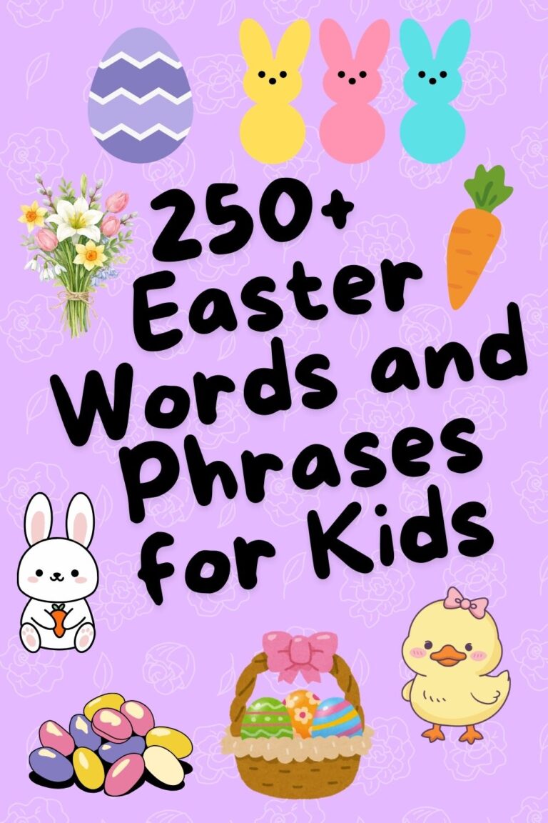 250+ Extraordinary Easter Words and Phrases for Kids